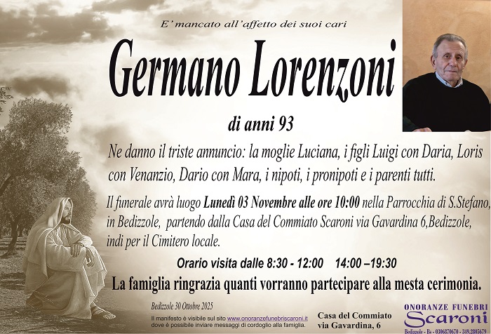 Onoranze funebri Scaroni, funerali completi a Bedizzole